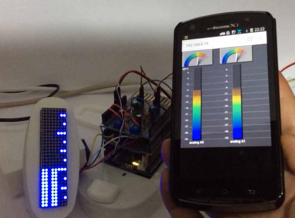Canvas で残像効果を出して、アナログメーターっぽい表示(ArduinoからAndroidへServer-Sent Events使用) | mgo-tec電子工作