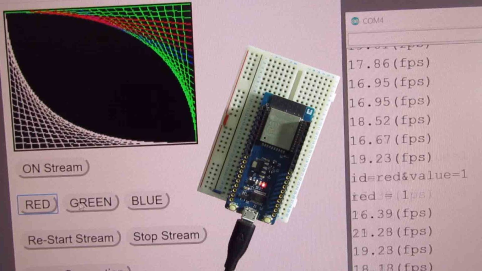 ESP32でhttpdライブラリを使うとMotion JPEG(BMP)動画ストリーミングが速い！ | mgo-tec電子工作