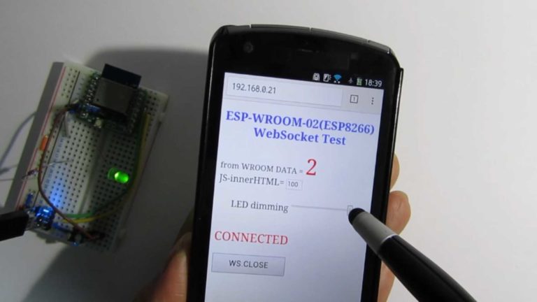 Arduino化 WROOM で WebSocket データ送受信方法 | mgo-tec電子工作